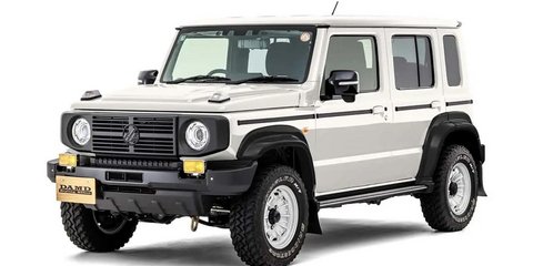 Damd transforms the five-door Suzuki Jimny into a Mercedes-Benz G-Class ...
