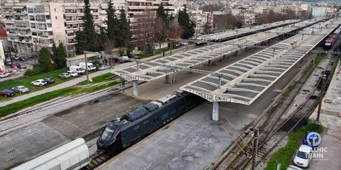 O συρμός δοκιμών Coradia Stream έφτασε στην Ελλάδα -Βρίσκεται σε ...